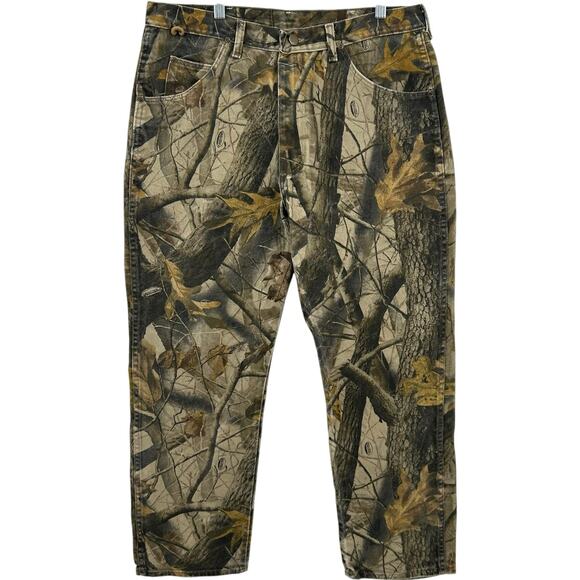 Wrangler | Jeans | Vintage Y2k Mens Camo Camouflage Wrangler Realtree ...